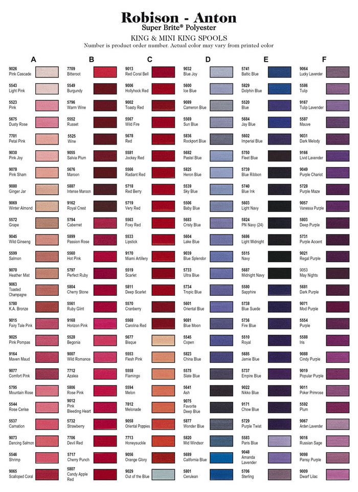 Robison Anton Polyester